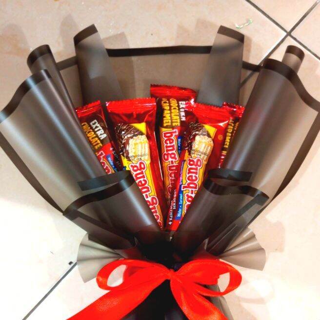 kado buket beng beng cocok buat hadiah dan souvenir / free kartu ucapan ...