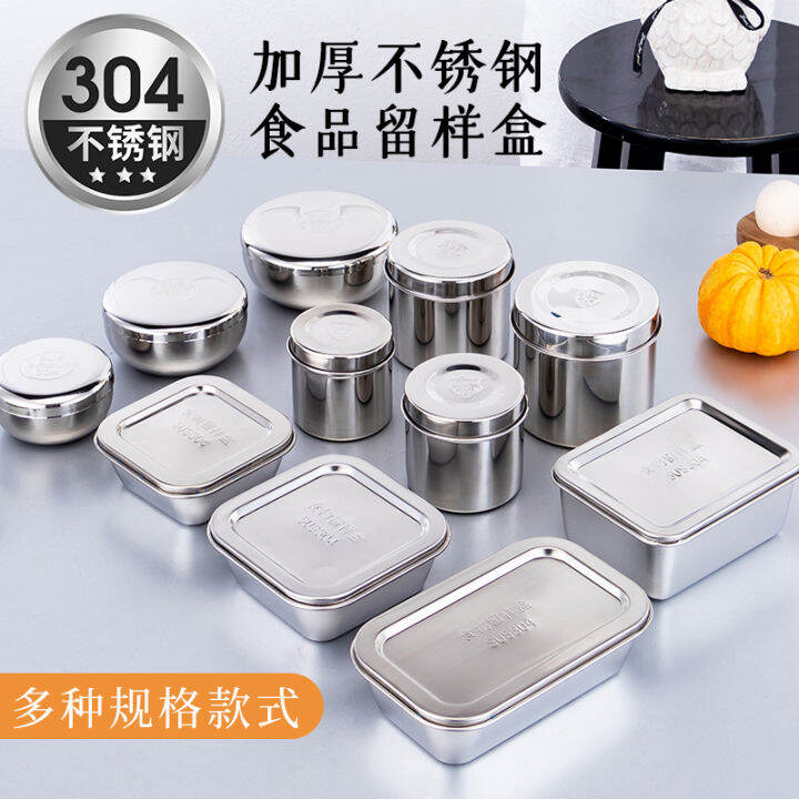 Food Sample Box 304 Stainless Steel Food Sample Box Kindergarten School ...