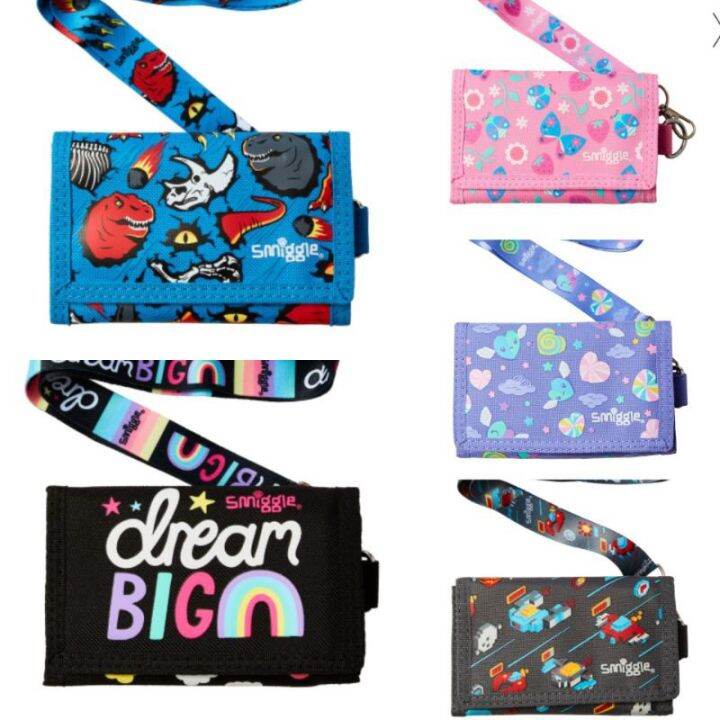 Smiggle Wallet With Lanyard | Lazada