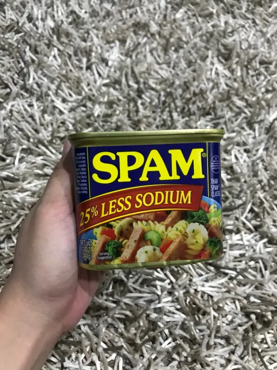 Spam Less Sodium Made in USA Best by August 2024 per piece | Lazada PH