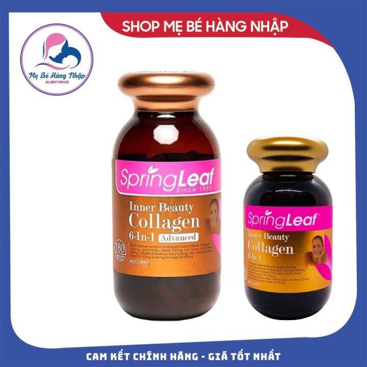 [Úc chính hãng] Collagen Springleaf 6 in 1 - Viên Spring leaf inner ...
