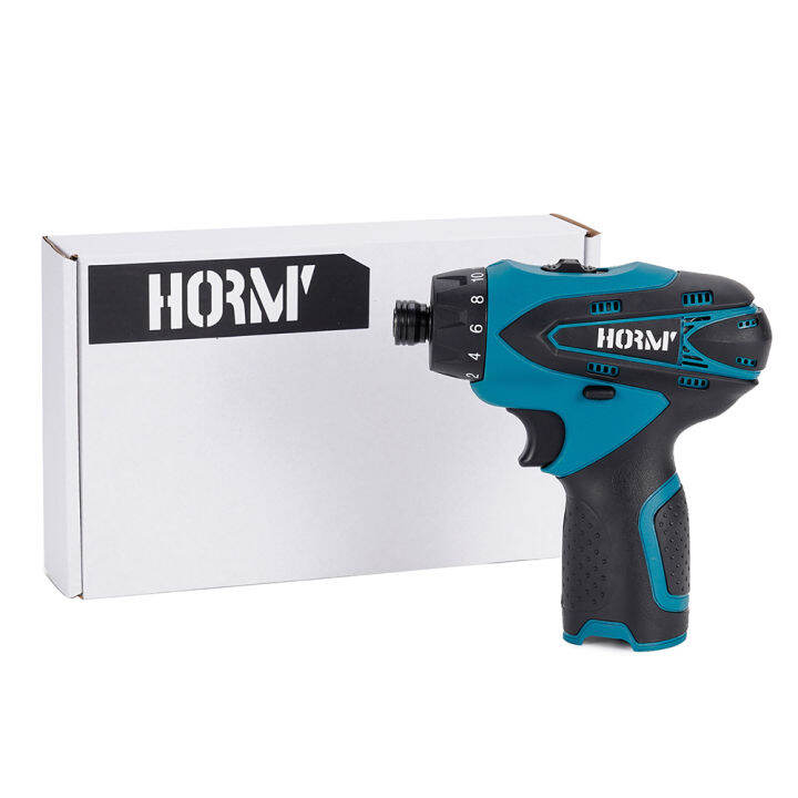 HORMY ค้อนไฟฟ้าความเร็ว12V สว่านไฟฟ้าไร้สาย,ไขควงแบตเตอรี่ลิเธียมสว่าน ...