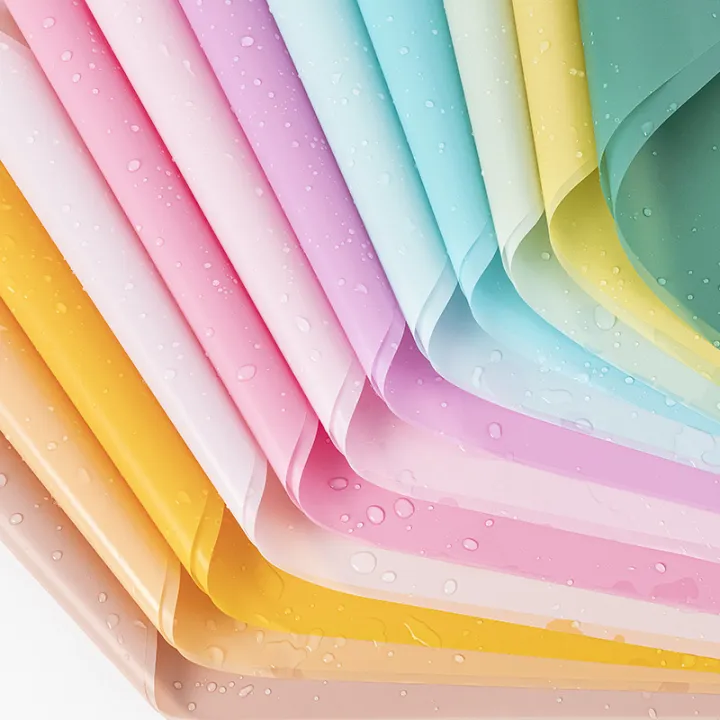 20pcs Bouquet Wrapper Paper Translucent Matte Flower Wrapping Paper ...