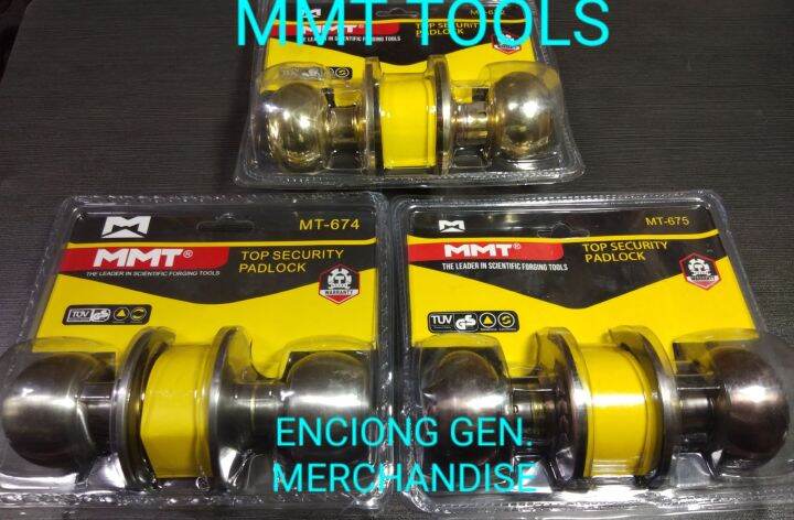 HEAVY DUTY DOOR KNOB STANDARD SIZE MMT TOOLS | Lazada PH