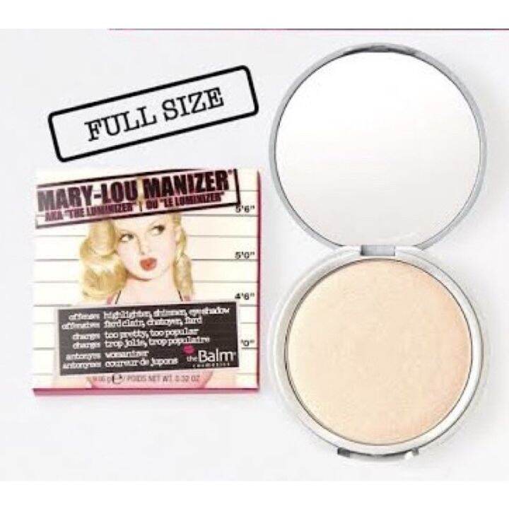 The Balm Mary-Lou Manizer 9.06g สุดยอดไฮไลต์สำหรับสร้างมิติให้ใบหน้า ...