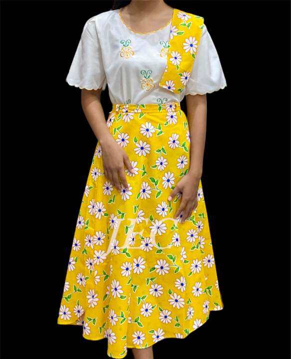 Patadyong Terno/ Kimona/ Traditional Wear in Philippines / Costume for ...