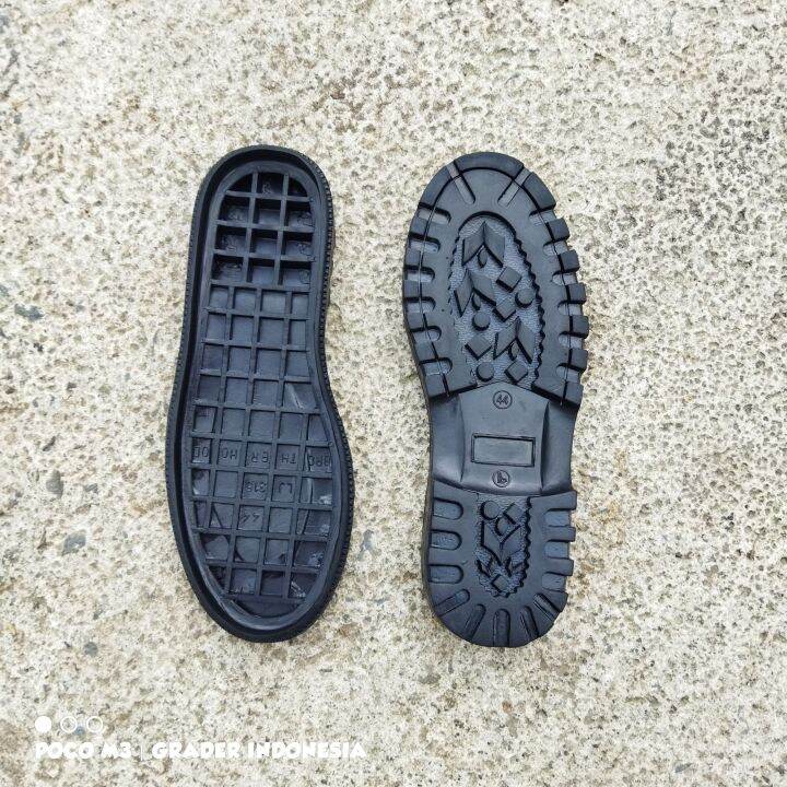 OUTSOLE BROTHERHOOD TELAPAK SEPATU BOOTS SAFETY KARET BAWAHAN ALAS KAKI ...