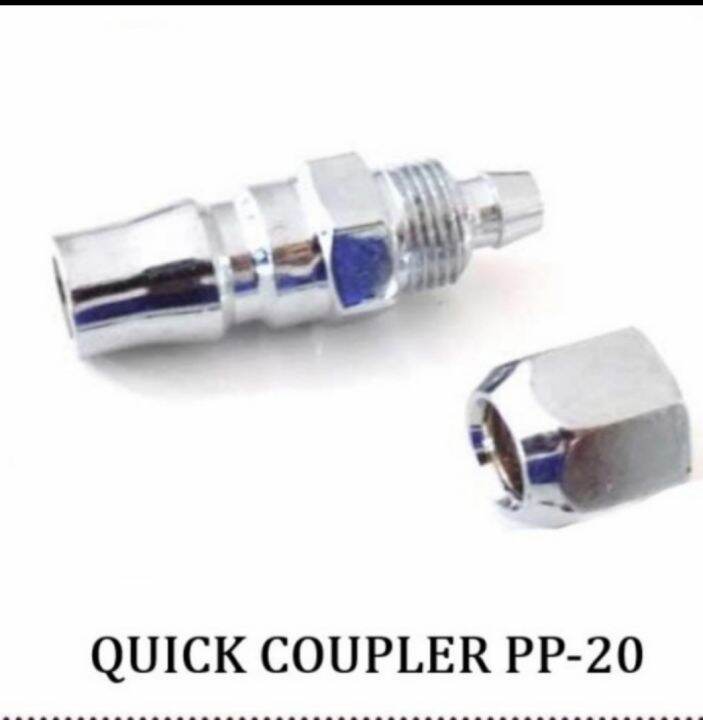Kopler angin/coupler PP-20/sambungan selang kompressor PP-20 | Lazada ...