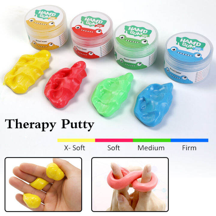 Therapy Putty Finger Training Rehabilitation Putty Hand Strengthening ...