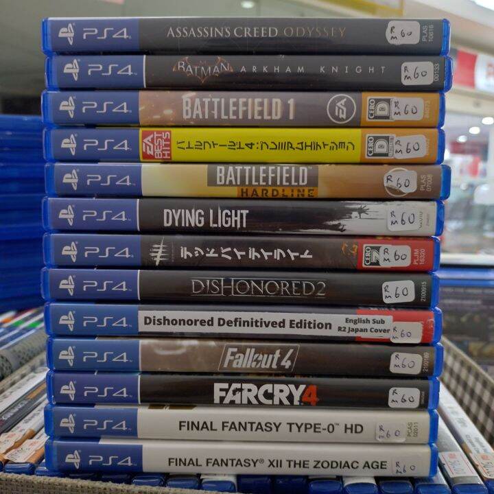 PS4 USED Game Various RM 60 Titles (pre-owned) | Lazada