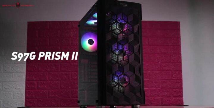Gaming Freak Casing S97G PRISM II ATX Premium Middle Tower Case RGB Fan ...