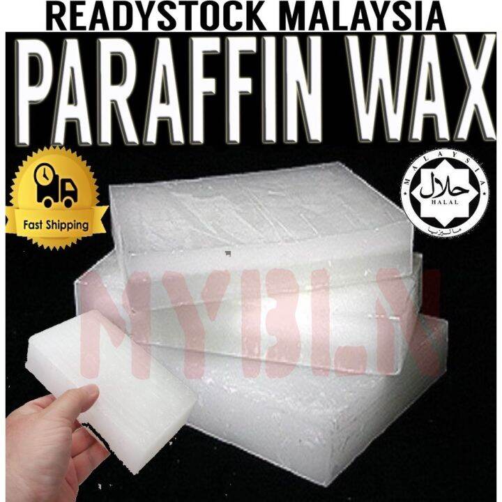 1KG Paraffin Wax Brick/ Fully Refined For Candle - Cosmetics | Lazada
