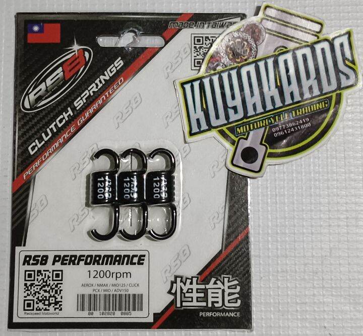 RS8 CLUTCH SPRING 1200 RPM ALL MIO/YAMAHA | Lazada PH
