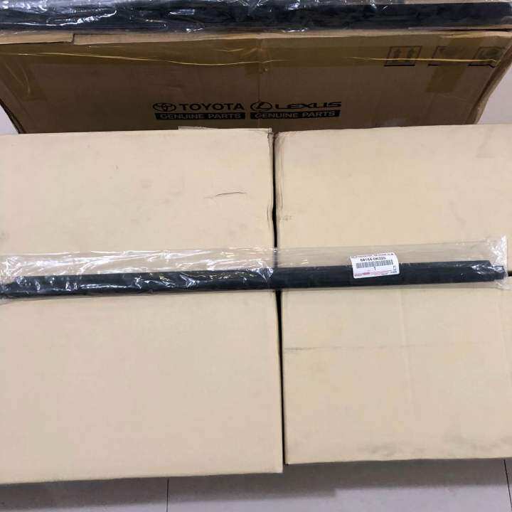 GENUINE/ORIGINAL TOYOTA WEATHERSTRIP OUTER LEFT REAR DOOR FOR FORTUNER ...