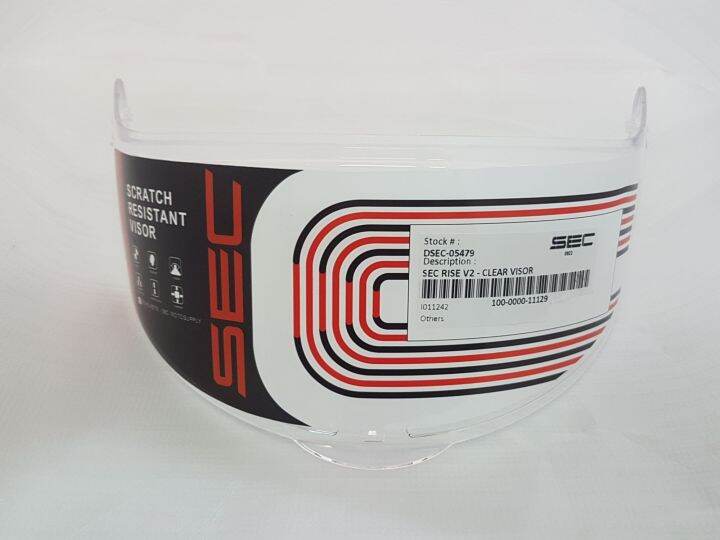 Helmet Sec Rise V2 Spare Visor Lens | Lazada PH