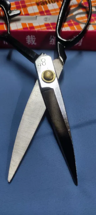 tailoring scissor 8" matalas pang gupit ng tela | Lazada PH