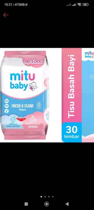 mitu tisu basah 30s | Lazada Indonesia