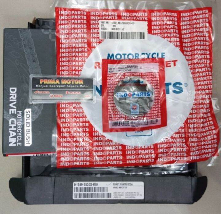 GEAR SET CRF INDOPART GIR SET CRF INDOPARTS | Lazada Indonesia