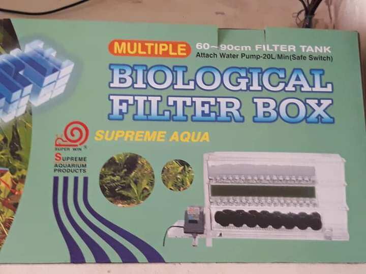 Aquarium filter Supreme Aqua biological filter 3 layer Trickle filter ...