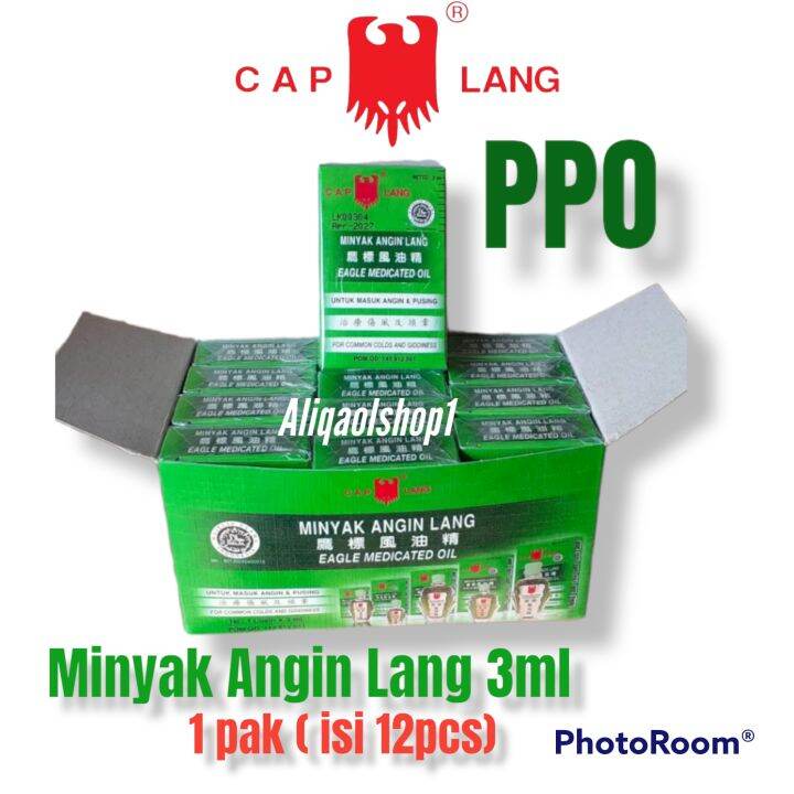 Minyak angin Lang 3ml PPO 1 pak | Lazada Indonesia