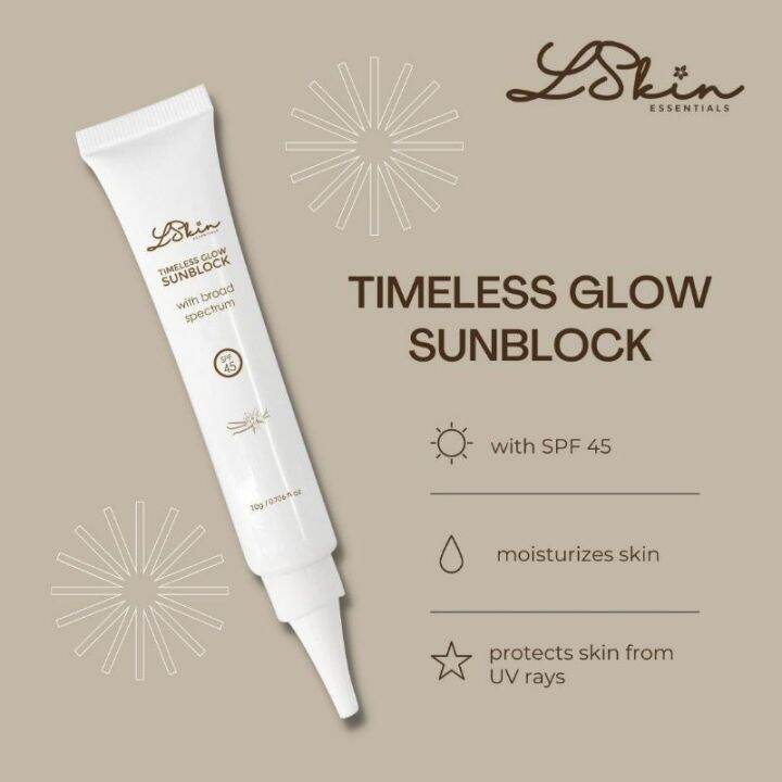 LSKIN Timeless Glow Sunblock with spf45 | Lazada PH
