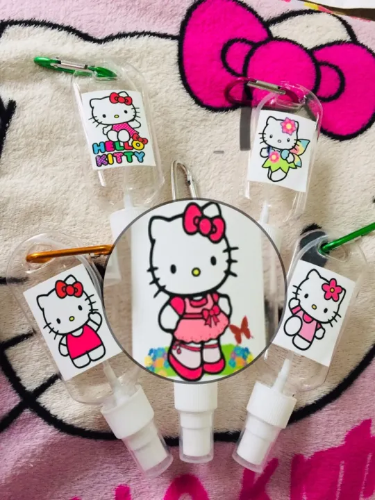 Hello Kitty Alcohol Bottle Spray Keychain (Assorted design) | Lazada PH