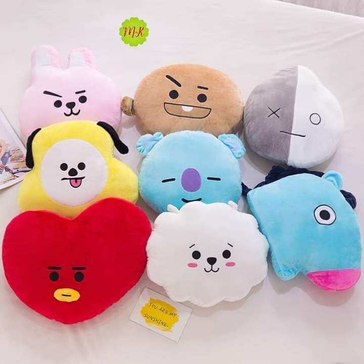 BTS BT21 FACE PILLOW | Lazada PH