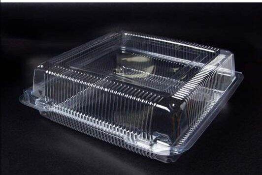 Square Plastic Tray Transparent Cake Box /Bekas Kek(5pcs) | Lazada