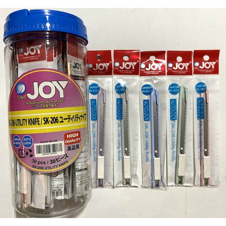 Joy SK-206 Utility Cutter Knife (Japan Blade) Sold per piece | Lazada PH