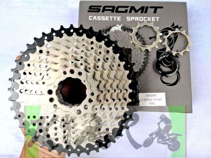 SAGMIT Cassette Sprocket 9Speed 11-42Teeth Cogs for Mountainbike MTB ...