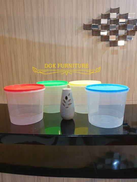 Toples Stoples Bulat 10 Liter 10 Litre 10L 10 L Plastik Murah / Toples ...