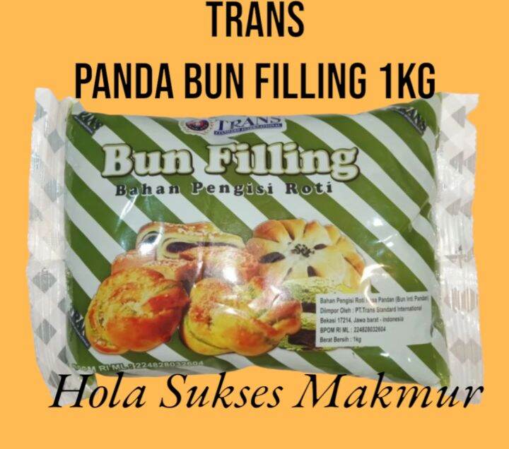 Selai Pandan 1kg - Trans Pandan Bun Filling - Isian Roti - Selai Rasa ...