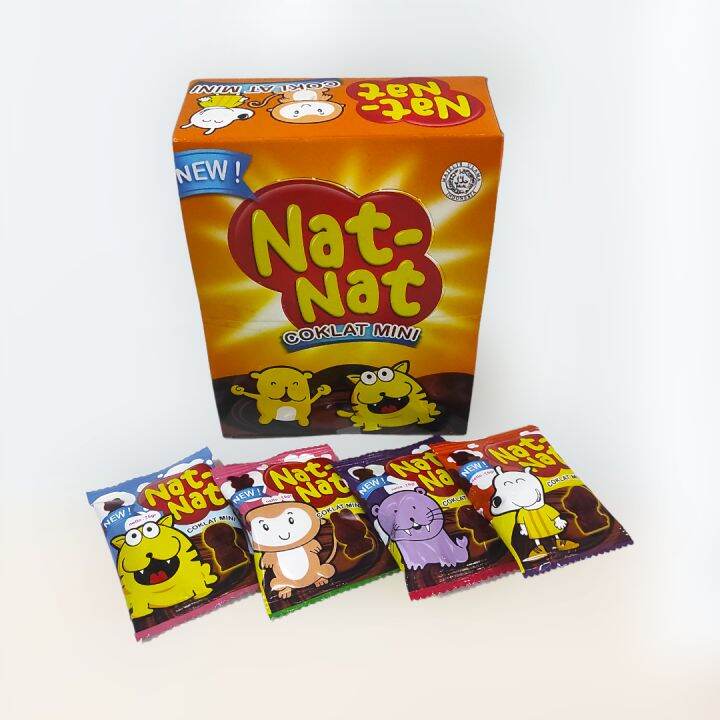 Coklat Karakter Nat-Nat (Isi 20 Pcs) | Lazada Indonesia