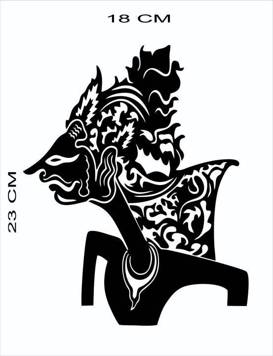 cutting sticker gambar wayang arjuna | Lazada Indonesia
