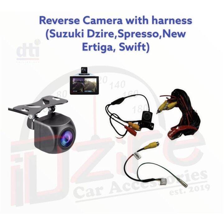 Suzuki Reverse camera with harness | Lazada PH