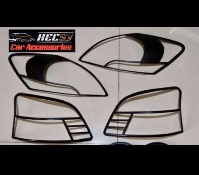 Vios Batman 2010 2011 2012 2013 Black Headlight Taillight Cover | Lazada PH