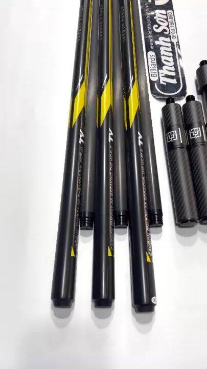 com bo Cơ bida lỗ FURY TY Loki ngọn Full Carbon( có khúc nối carbon ...