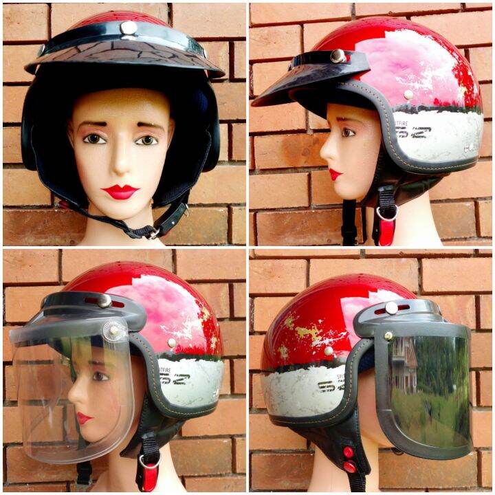 HELM CHIPS BOGO CLASSIK MERK MVSTAR ORIGINAL NOS / BARU 1 | Lazada ...