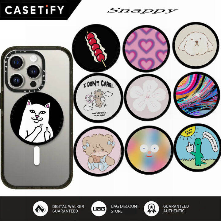 CASETiFY Snappy Grip Stand Compatible with Magsafe Sockets PopGrip The ...