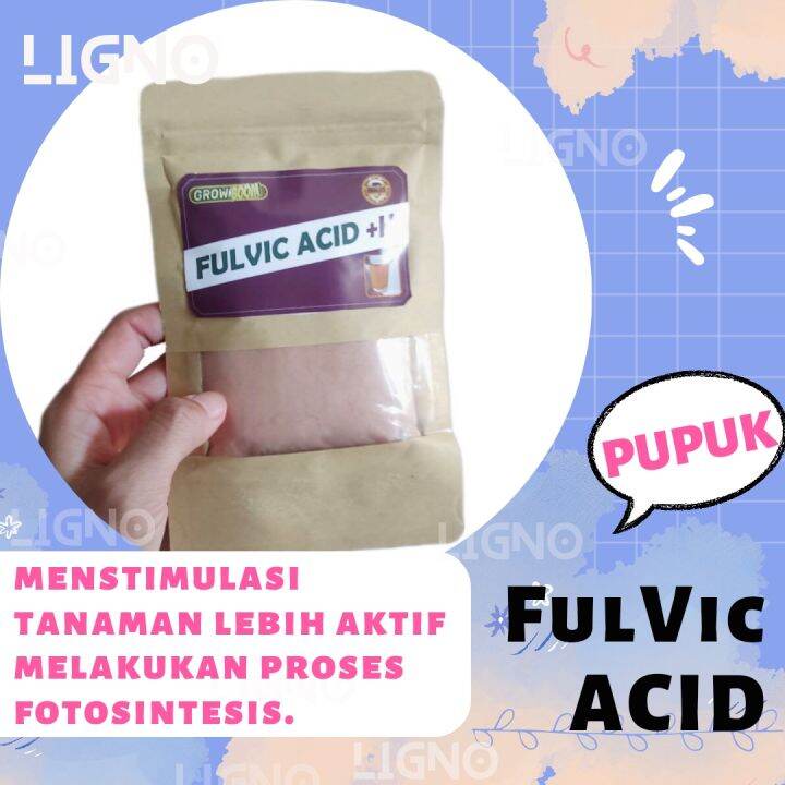 FULVID ACID +K Pupuk Asam Fulvat Kalium 50 Gram Percepat Fotosintesis ...