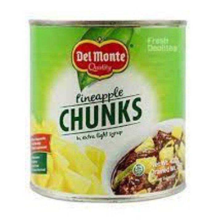 Del monte pineapple chunks 432g | Lazada PH