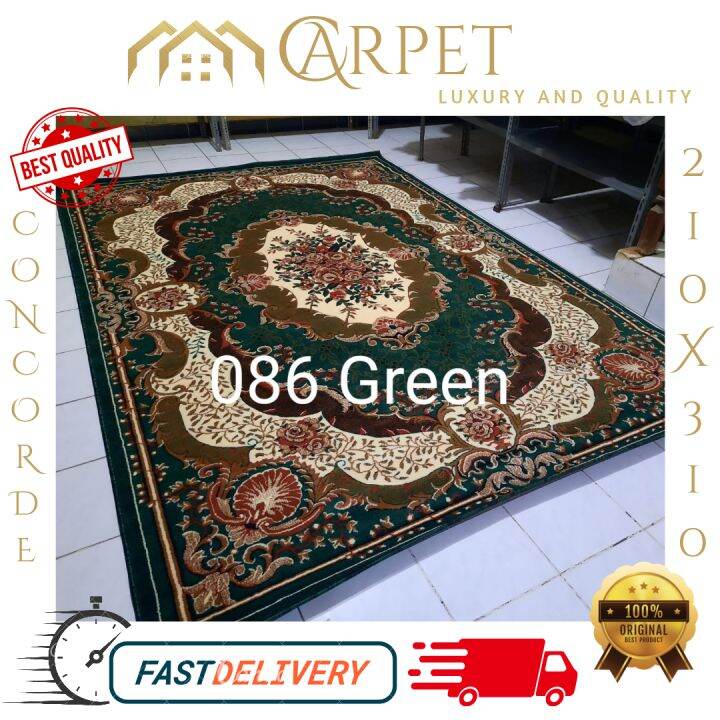 karpet tebal concord permadani jumbo 210x310 karpet mewah | Lazada Indonesia