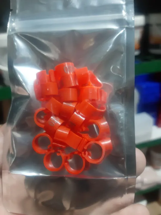 pigeon clip ring numeric 20 pcs per pack RED | Lazada PH