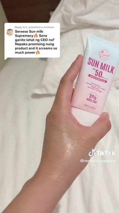 Sereese Beauty Sunmilk Sunscreen Version 2.0 now 50ml | Lazada PH