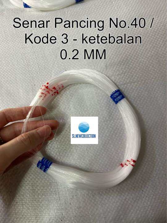 Senar Pancing / Tansi Cap ARWANA No.40 / Kode 3 / 0.2 MM | Lazada Indonesia