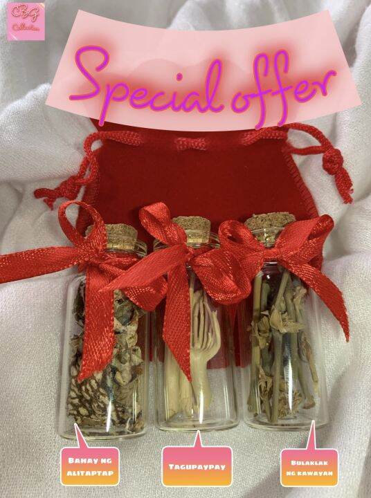 Pampaswerte Triple / Bahay ng Alitaptap/Bulaklak ng Kawayan/Hand Root ...