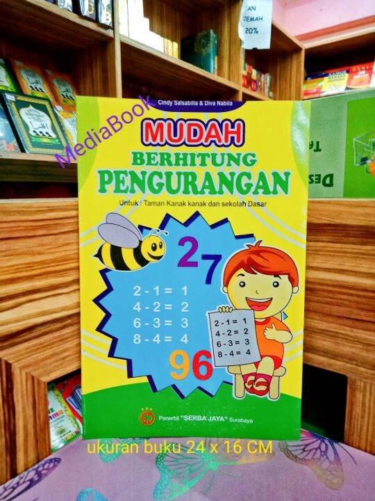 Buku Anak Mudah Berhitung Pengurangan TK dan SD Full Colour | Lazada ...