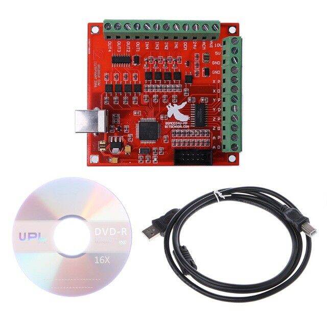 COD BitSensor CNC USB Mach3 Mach 3 Breakout 4 Axis CNC Controller USB ...