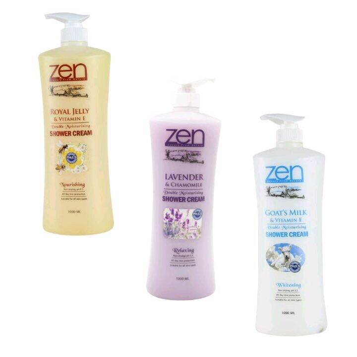 Zen Garden Double Moisturizing Shower Cream 1L | Lazada