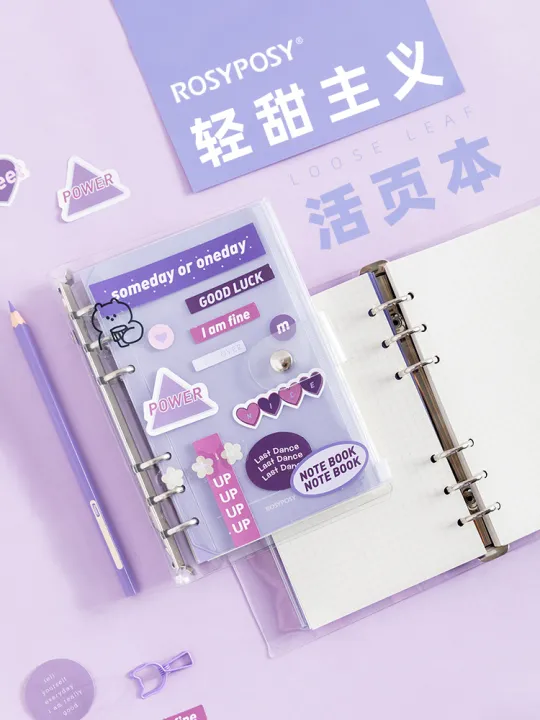 🇲🇾[Malaysia]Ready Stock Rosy Posy Cash planner Purple Blue diary ...